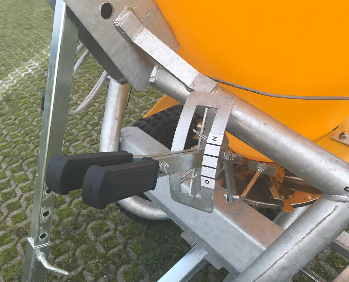 Jar-Met Saltspreder GP 400 | Præstbro Maskiner A/S